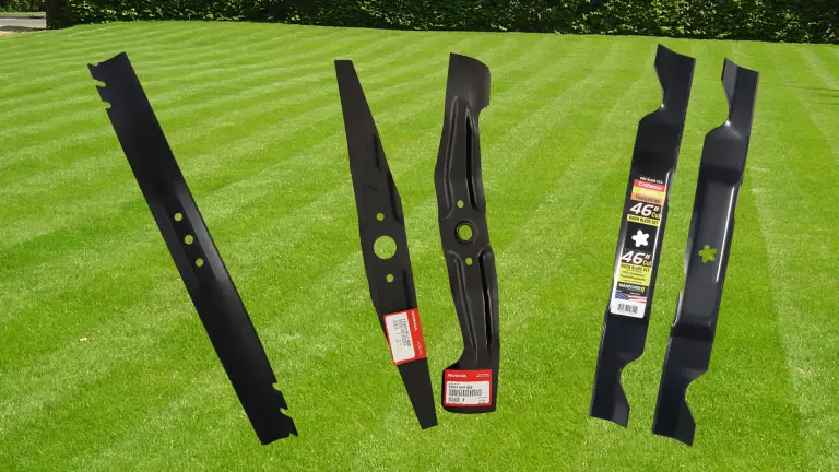 Here is a buying guide on the best lawn mower blades for wet grass